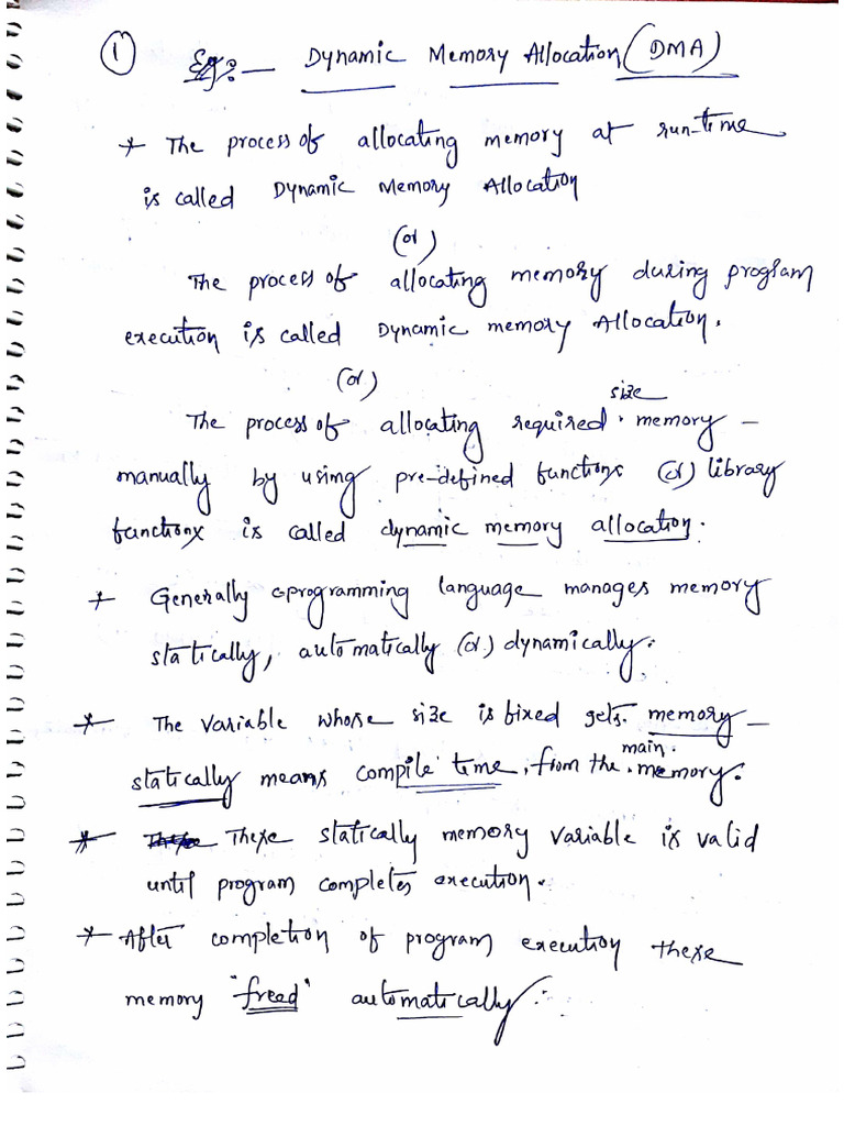 Dma in C | PDF