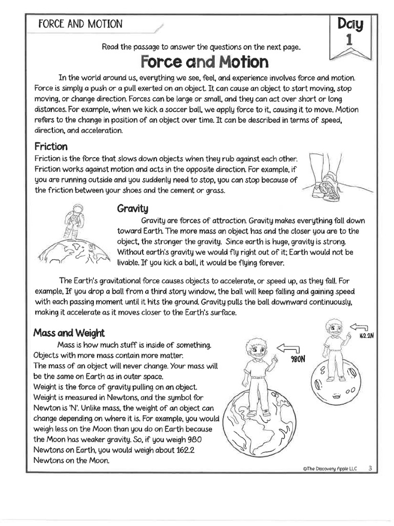 Forces Detailed Notes | PDF