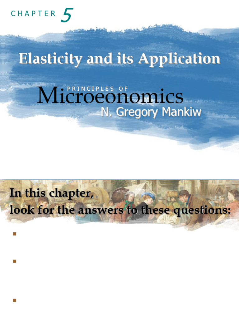 Elasticity and Its Application | PDF | Elasticity (Economics) | Demand