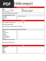 Standardized Nordic MSK Questionnaire | PDF | Musculoskeletal System