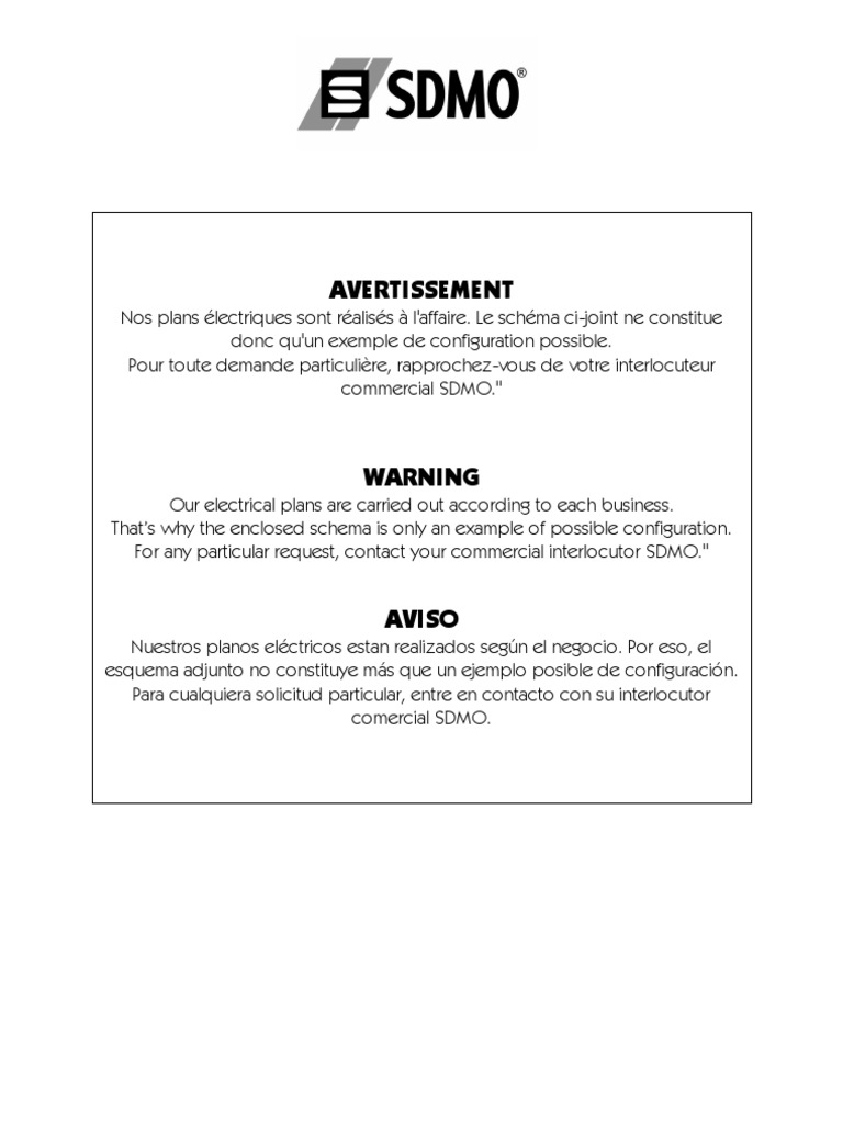 Sdmo Mics Nexys Control Panel Drawings | PDF | Électrotechnique | Science