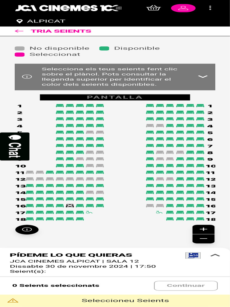 JCA CINEMES ALPICAT LLEIDA - Pídeme Lo Que Quieras | PDF