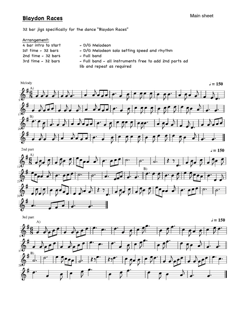 Blaydon Races | PDF