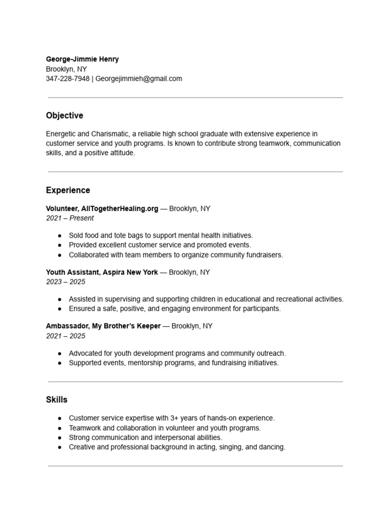 New Resume | PDF