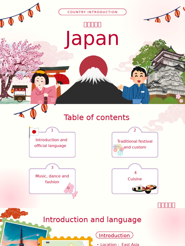 Presentation About Japan | PDF