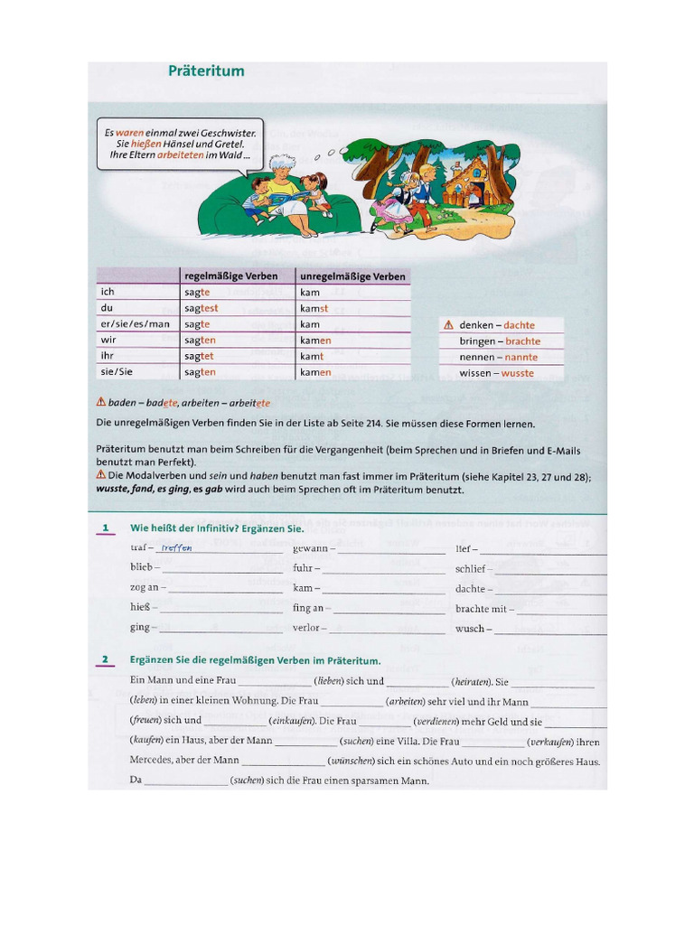 Präteritum | PDF