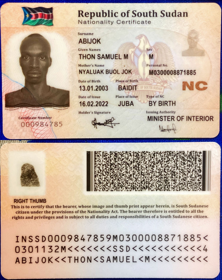 My National Id | PDF