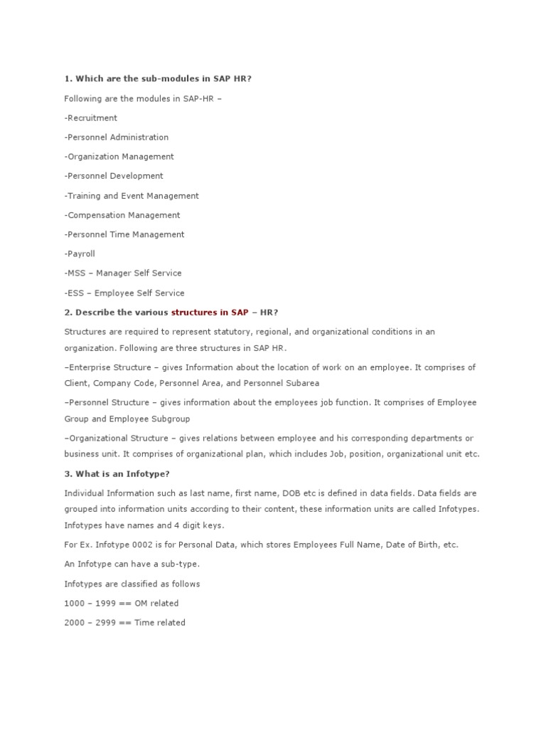 HR Questions | PDF | Payroll | Employment