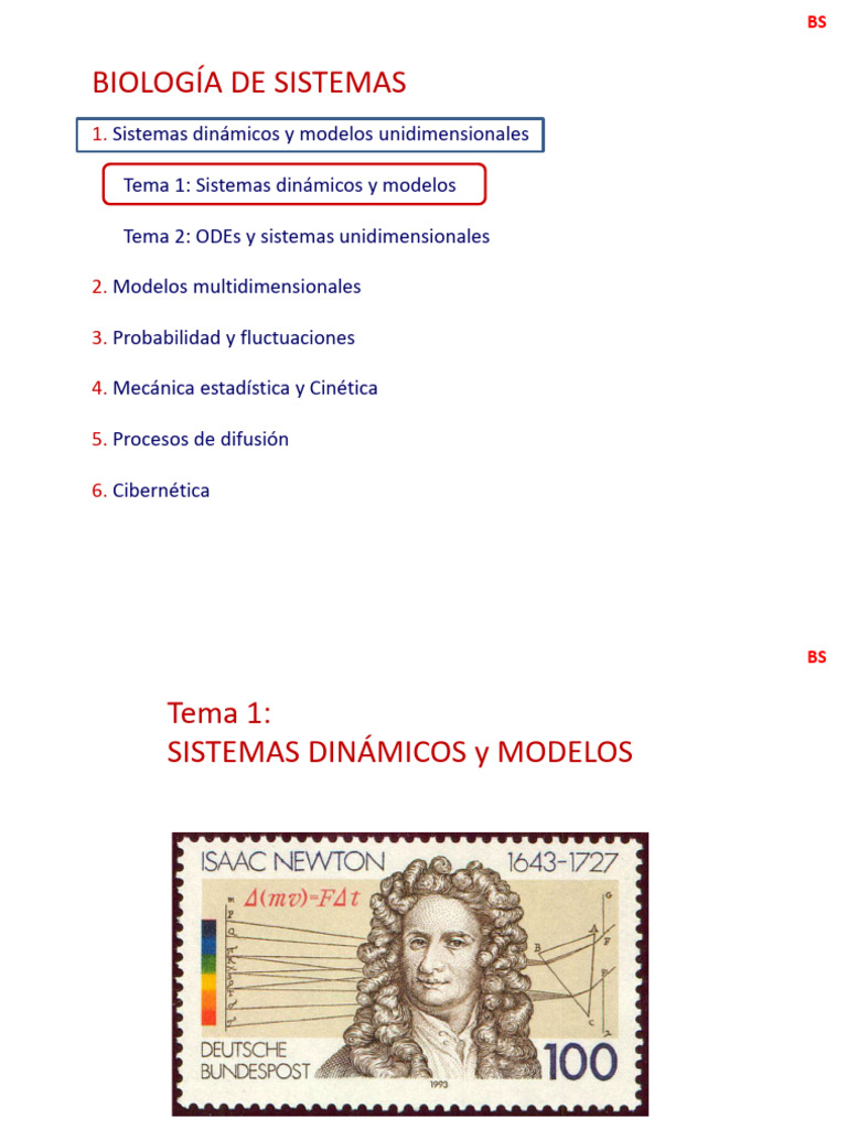 Sistemas Dinámicos y Modelos Matemáticos | PDF | Ecuaciones | Sistema ...