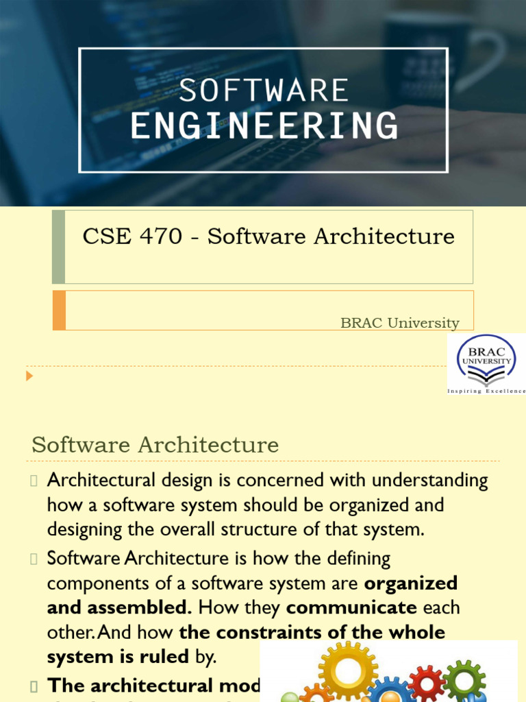 4.1.1 Software Architecture | PDF | Model–View–Controller | Software Architecture