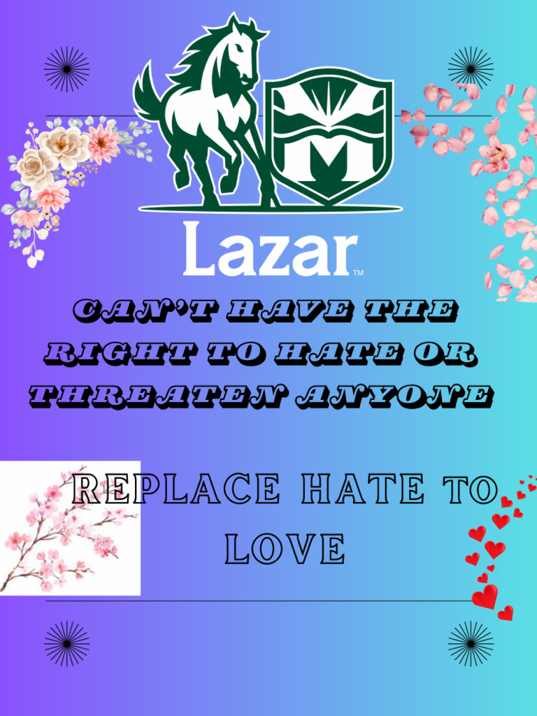 No Hate | PDF