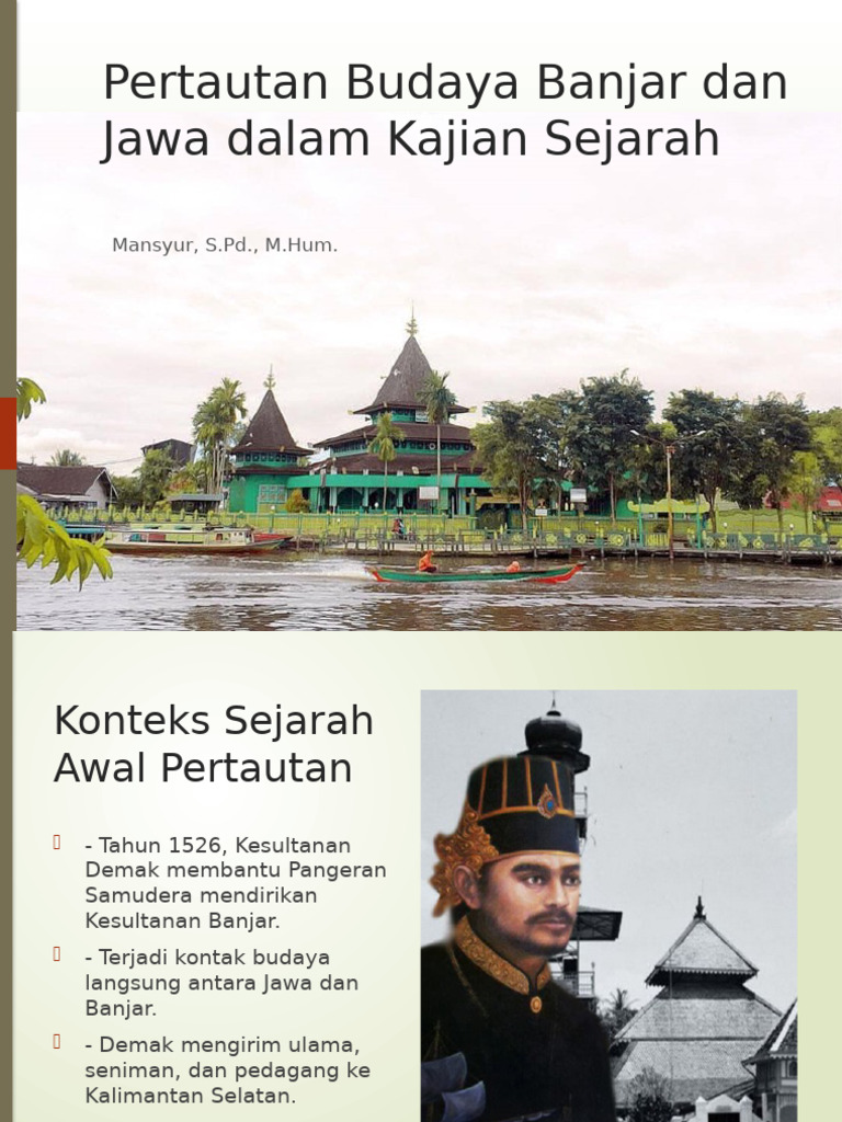 Pertautan Budaya Jawa Dan Banjar - Mansyur - PPT | PDF