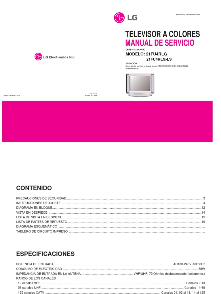 TV LG | PDF