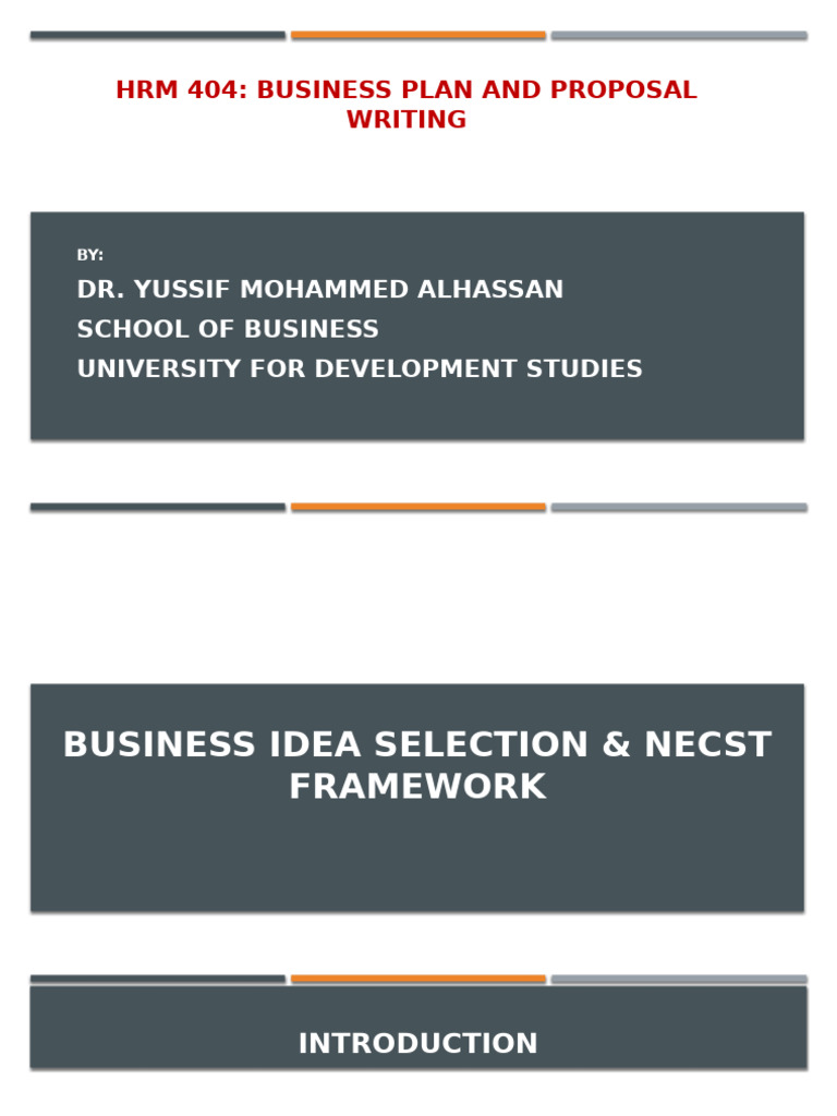 NECST Framework for Business Success | PDF | Income | Artificial ...