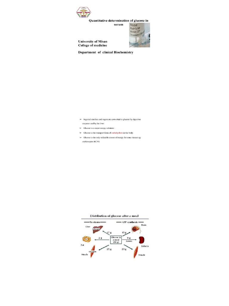 Glucose Lab2 | PDF
