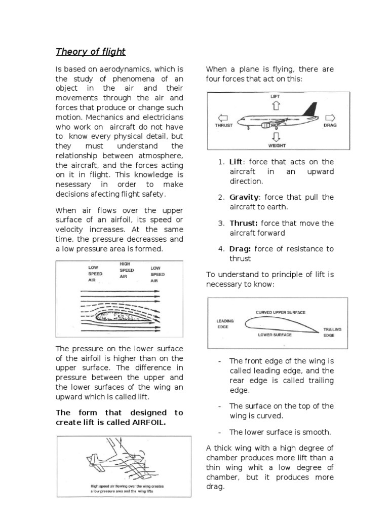 Theory of Flight | PDF | Science & Mathematics