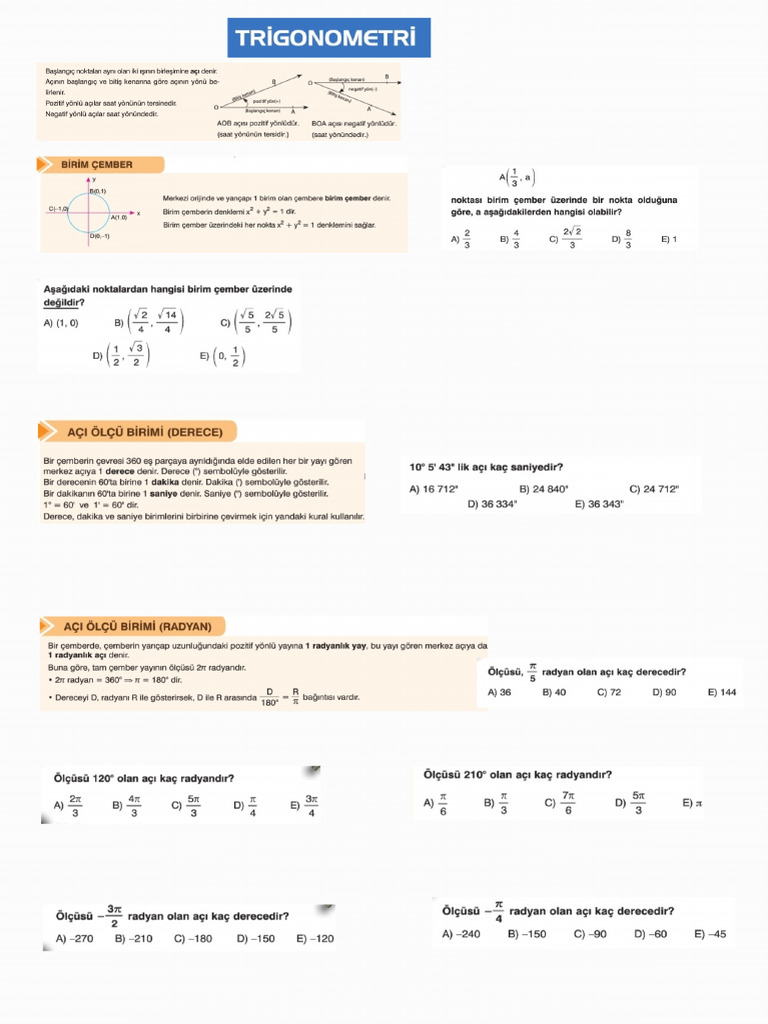 11 Trigonometri 1 | PDF