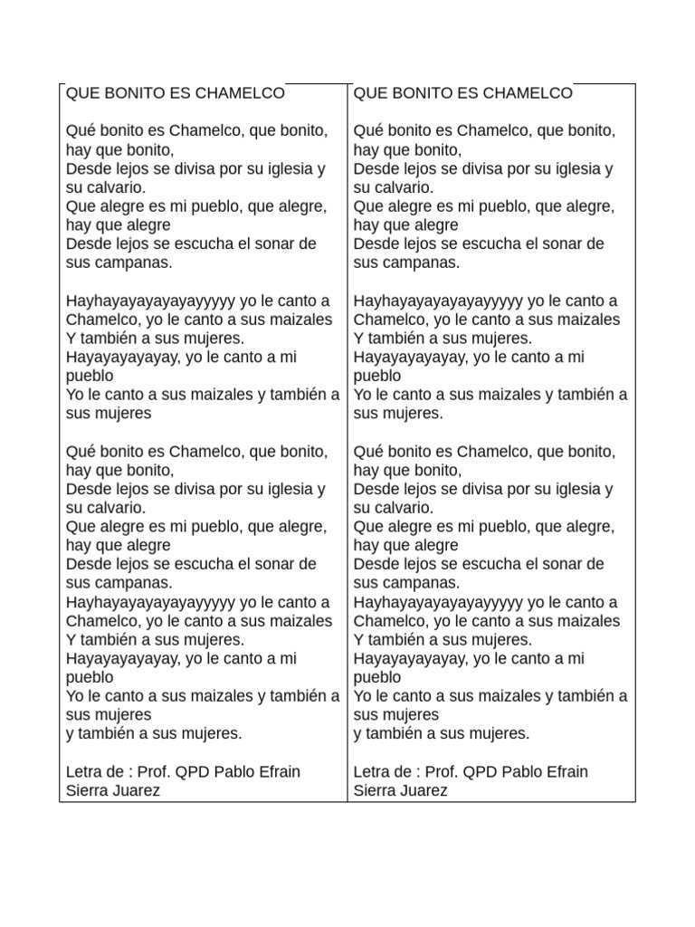 "Celebrando la Belleza de Chamelco" | PDF