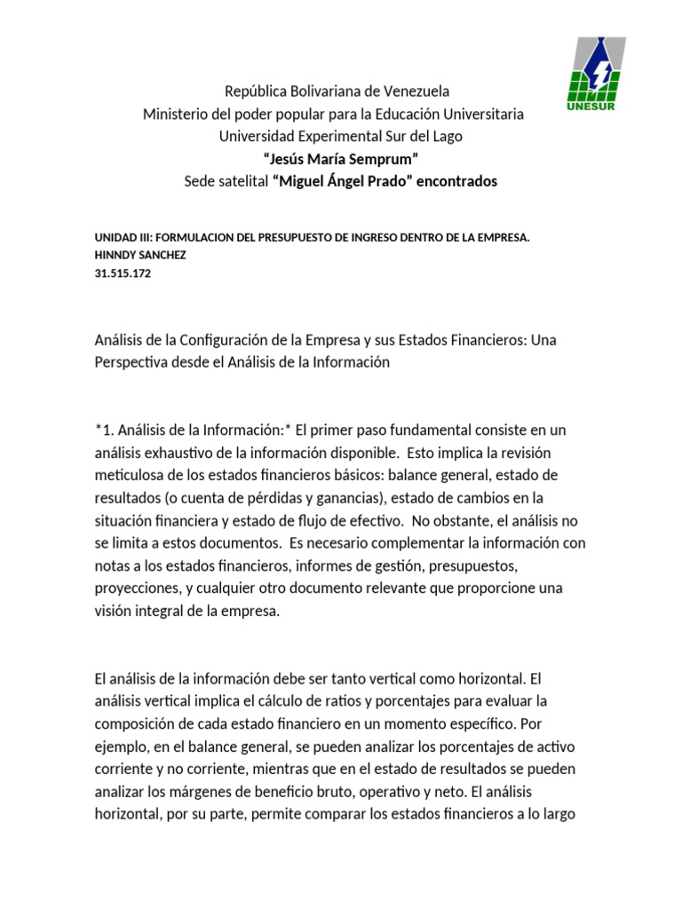 Contabilidad Computarizada Unidad Iii | PDF | Estado financiero ...