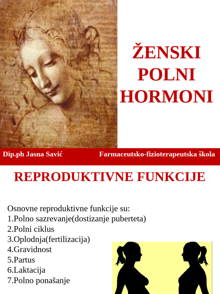 Ženski Polni Hormoni | PDF