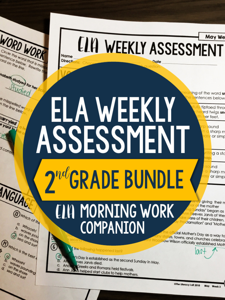 2nd Grade ELA Weekly Assessment | PDF | Human Communication