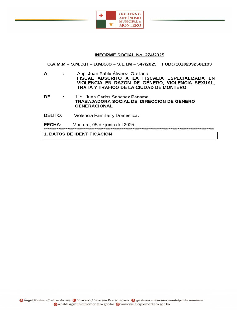 Vania Mery Condo Quenta 427 - 2025 Seguimiento | PDF | Agresión | Violencia