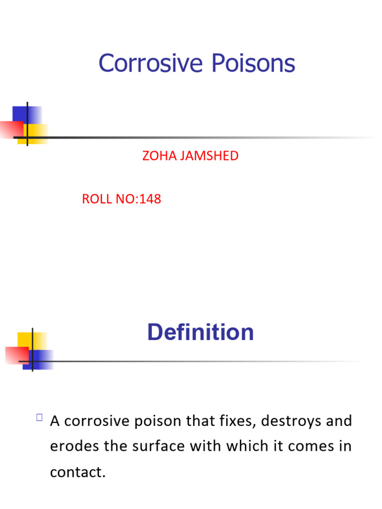 Corrosive Poison 1 PDF | PDF | Sulfuric Acid | Acid