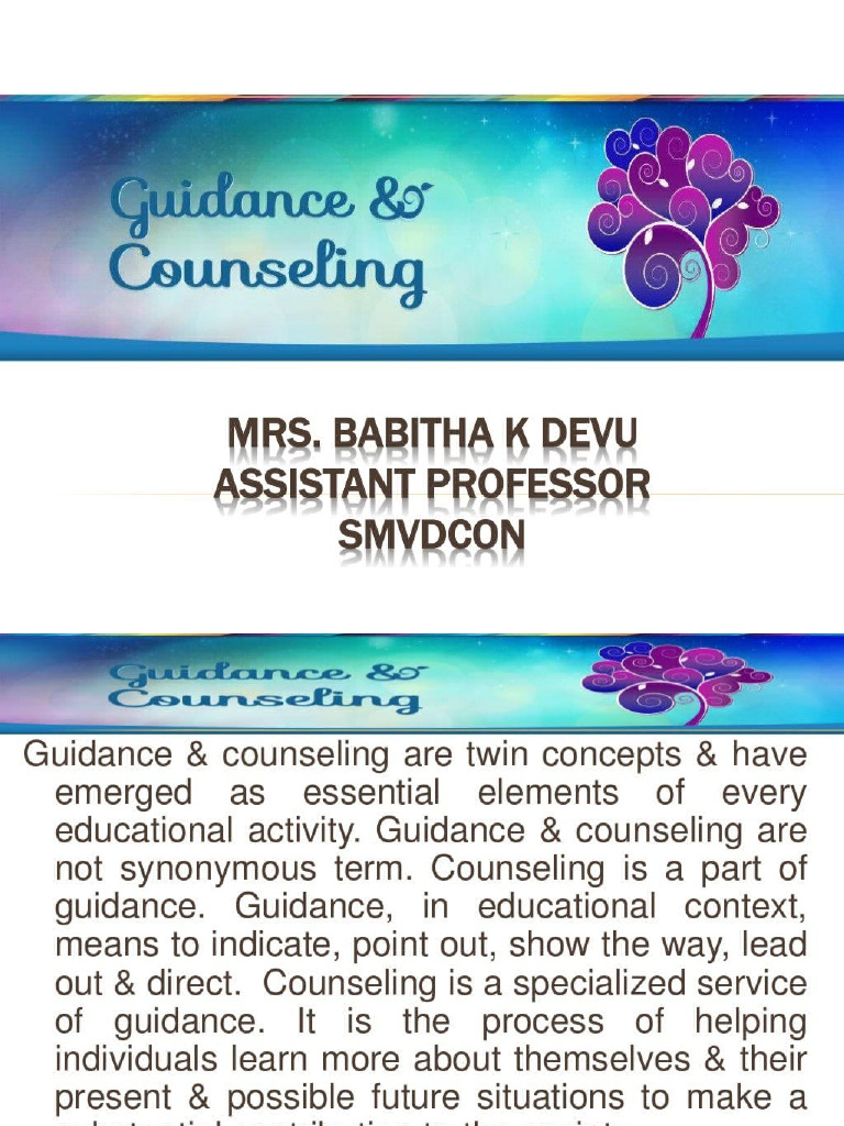 Notes Guidance Counseling | PDF