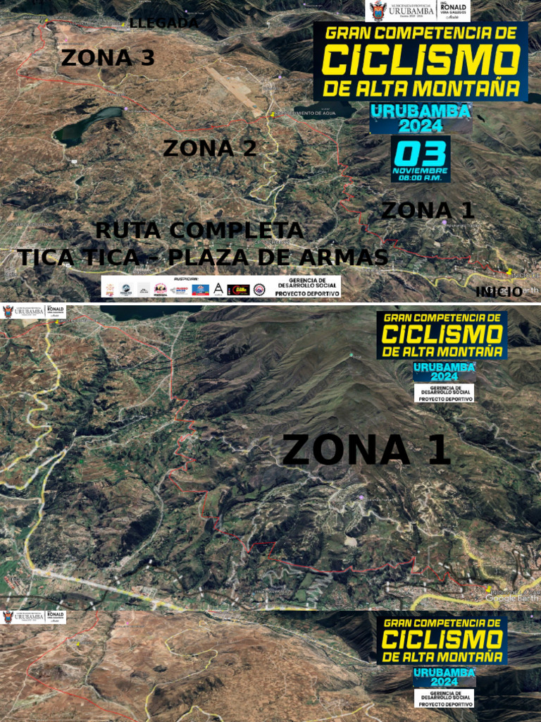 Ruta Ciclismo Tica Tica - Urubamba | PDF
