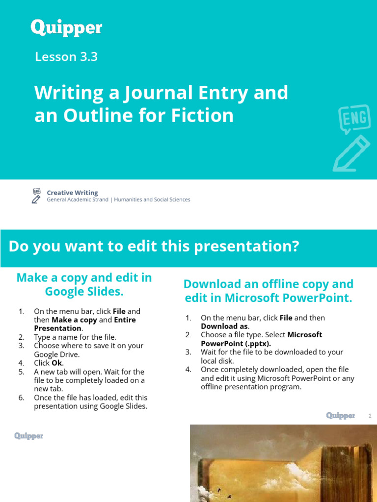 Creative Writing: Journal & Fiction Outline | PDF | Fantasy | Horror ...
