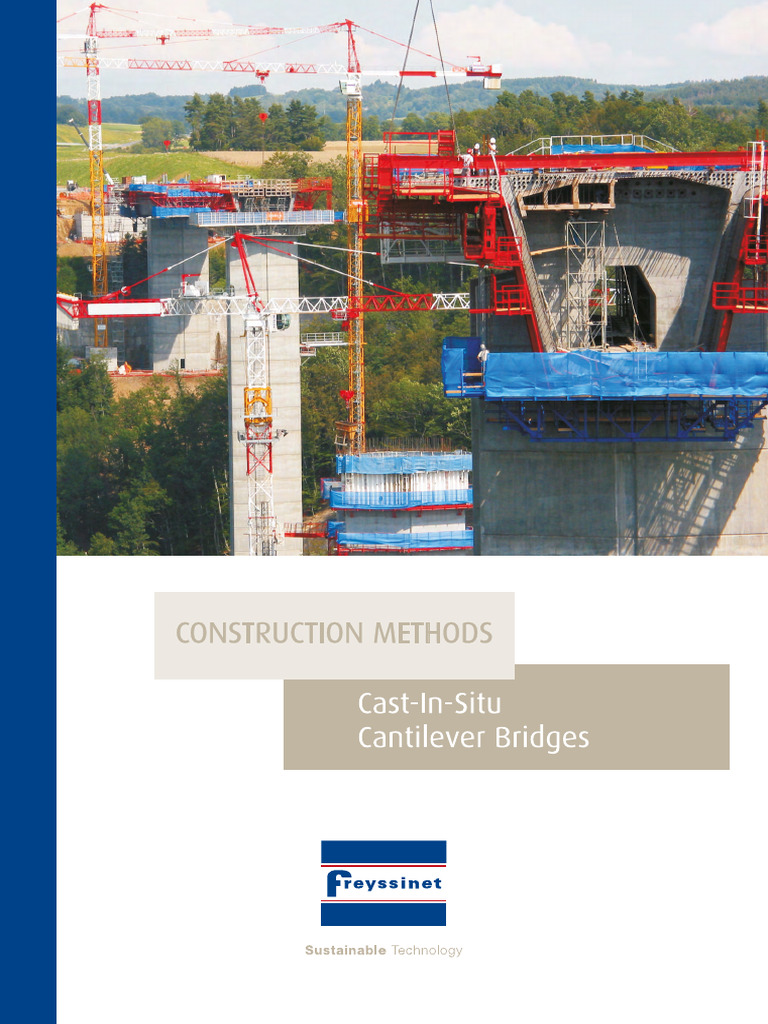 Construction Methods Cast in Situ Cantilever | PDF