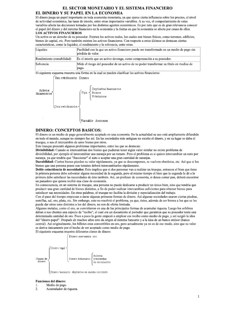 Dinero Material Adicional | PDF