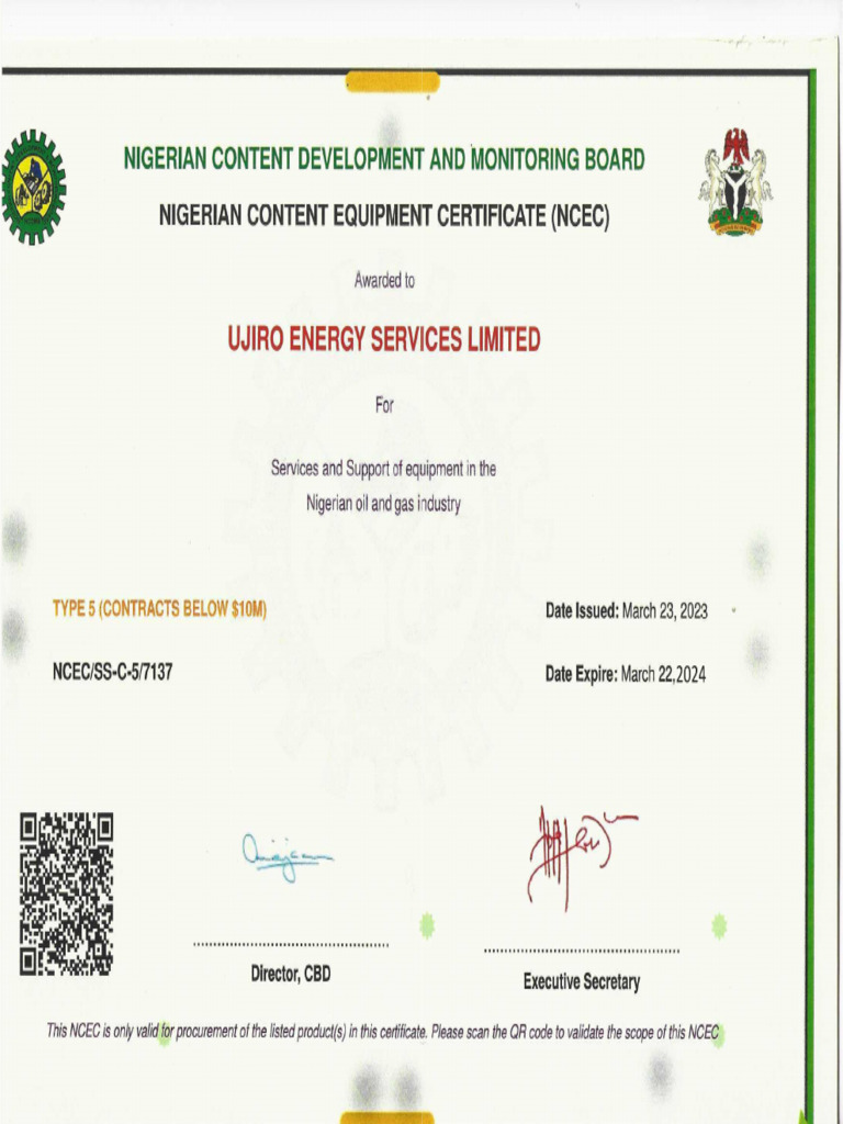 NCEC | PDF