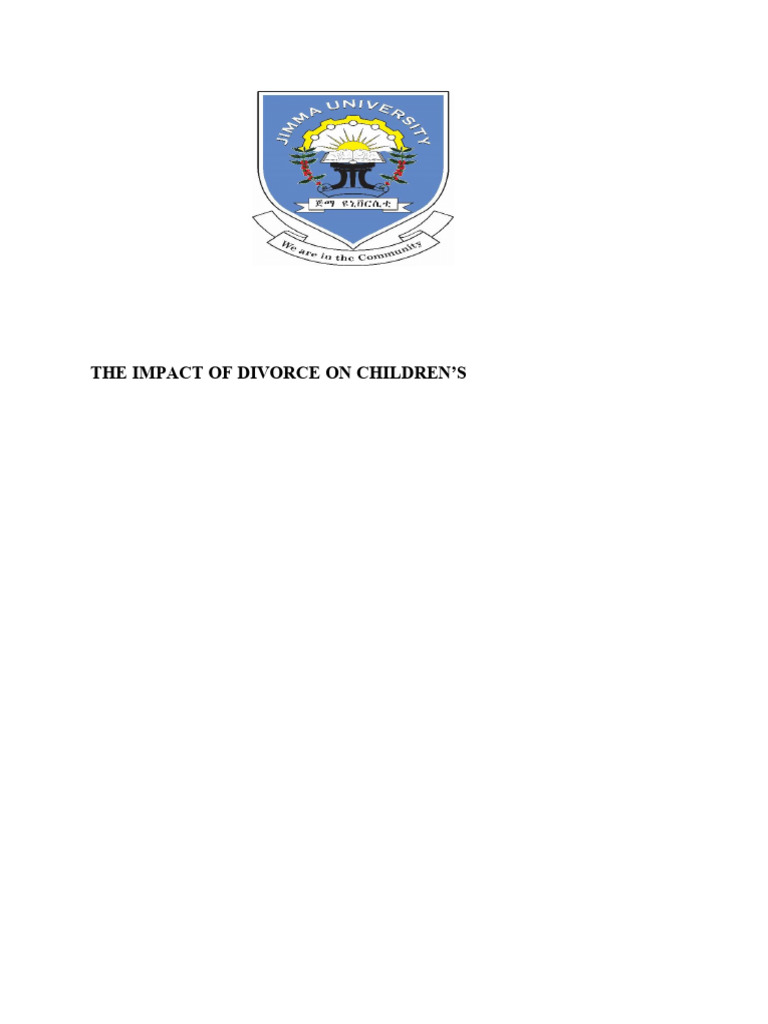 Adugna Abebe Final Research11111 | PDF | Human Rights | Divorce