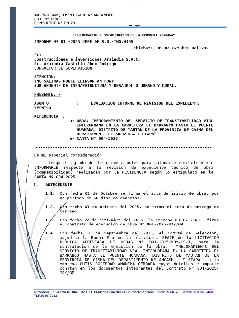 Informe 01-Compatibilidad | PDF | Topografía | Tecnología geográfica