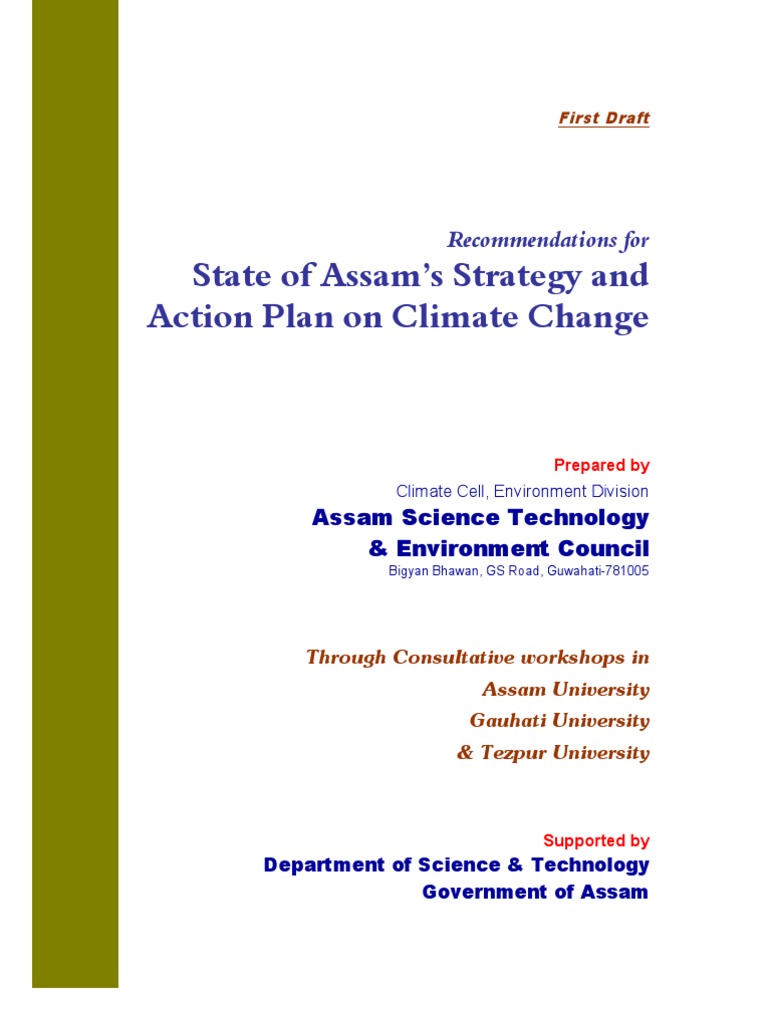 Climate Change: Assam | PDF | Sustainability | Natural Environment