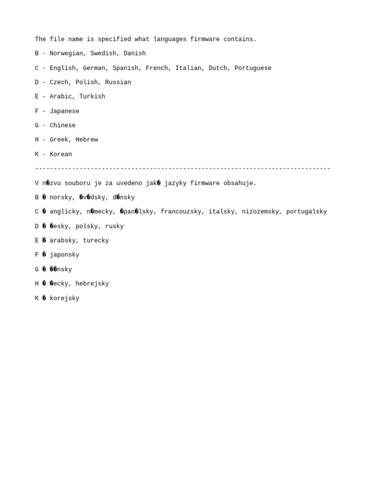 Language Codes | PDF