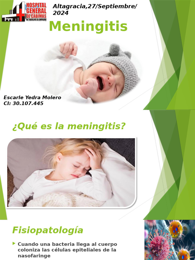 Meningitis: Causas, Síntomas y Tratamiento | PDF | Meningitis ...
