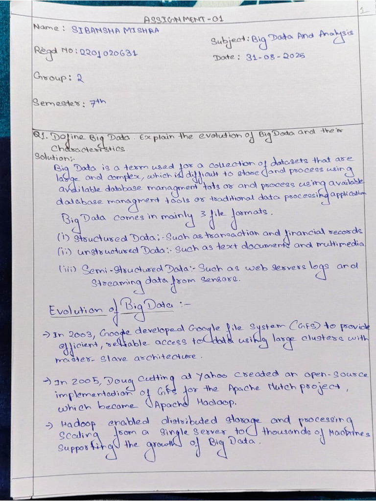 BDA Assignment-1 | PDF