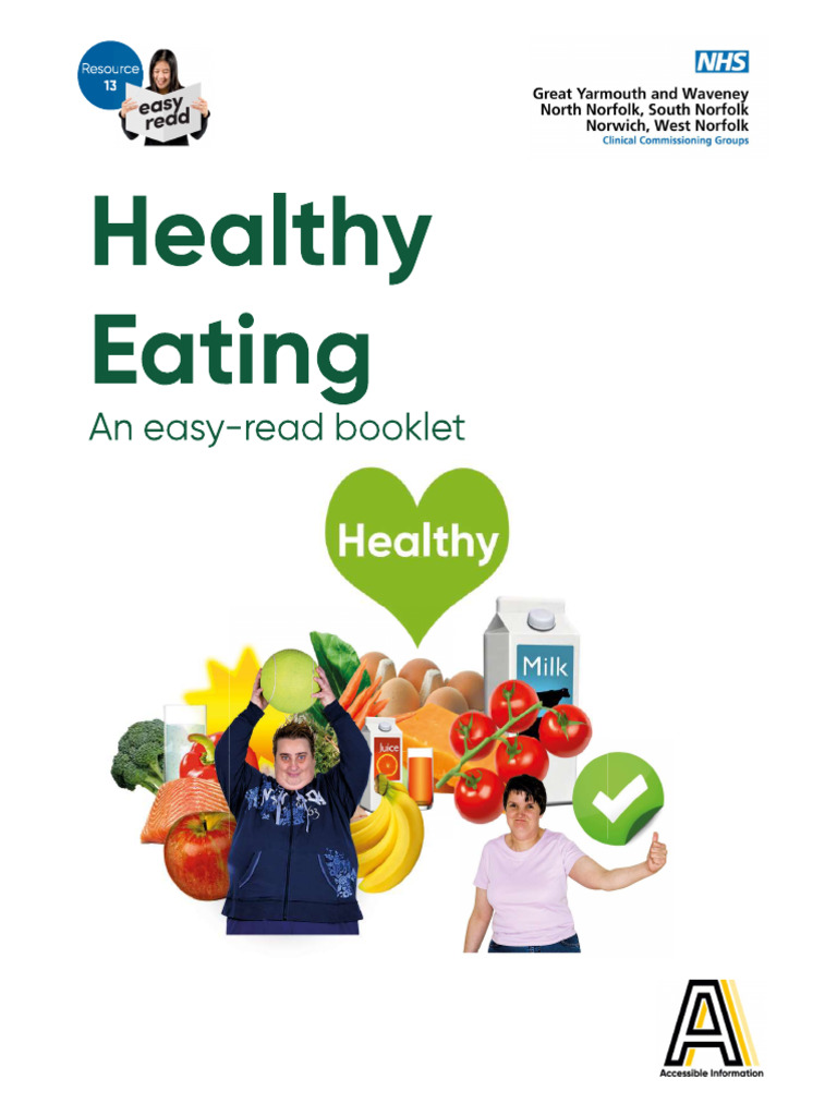 Healthy Eating Easy Read | PDF