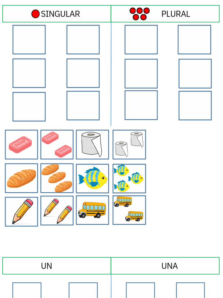 Singular y Plural PDF | PDF