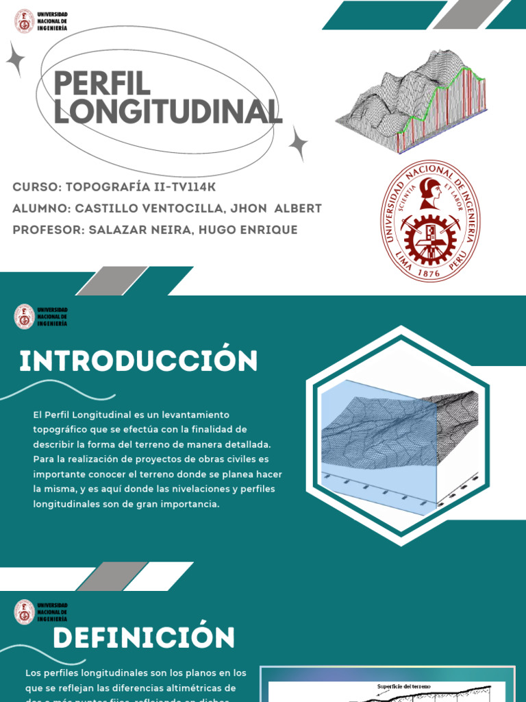 Perfil Longitudinal | PDF | Topografía