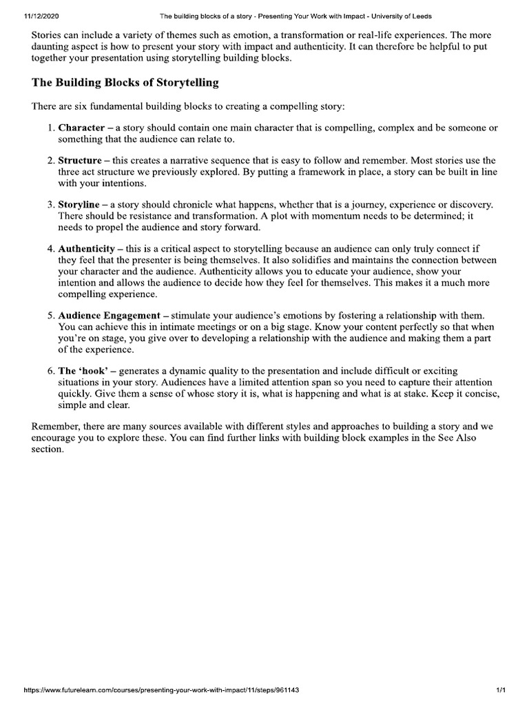 Building Blocks | PDF