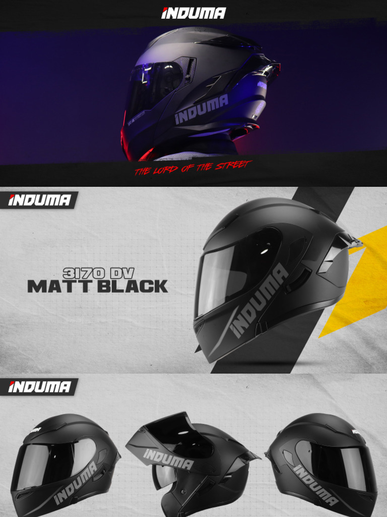 Catálogo Induma Helmets Abril - A.C | PDF