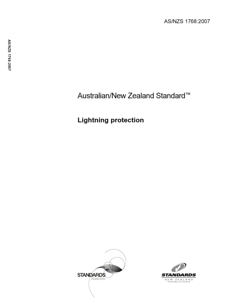 AS1768-2007 - Lightning Protection | PDF | Lightning | Risk