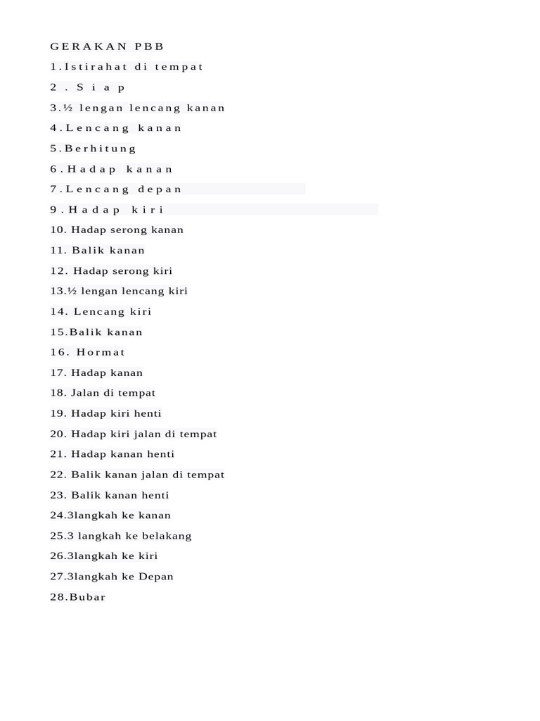Gerakan PBB | PDF