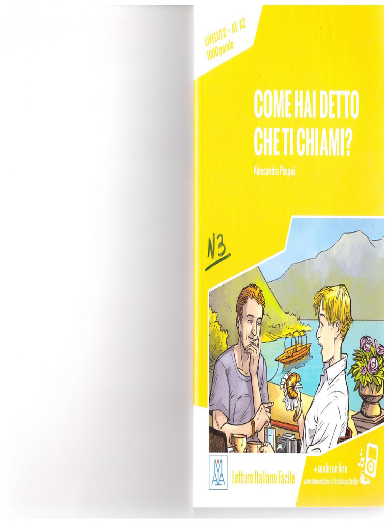 Italiano Facile - Come Hai Detto Che Ti Chiami | PDF