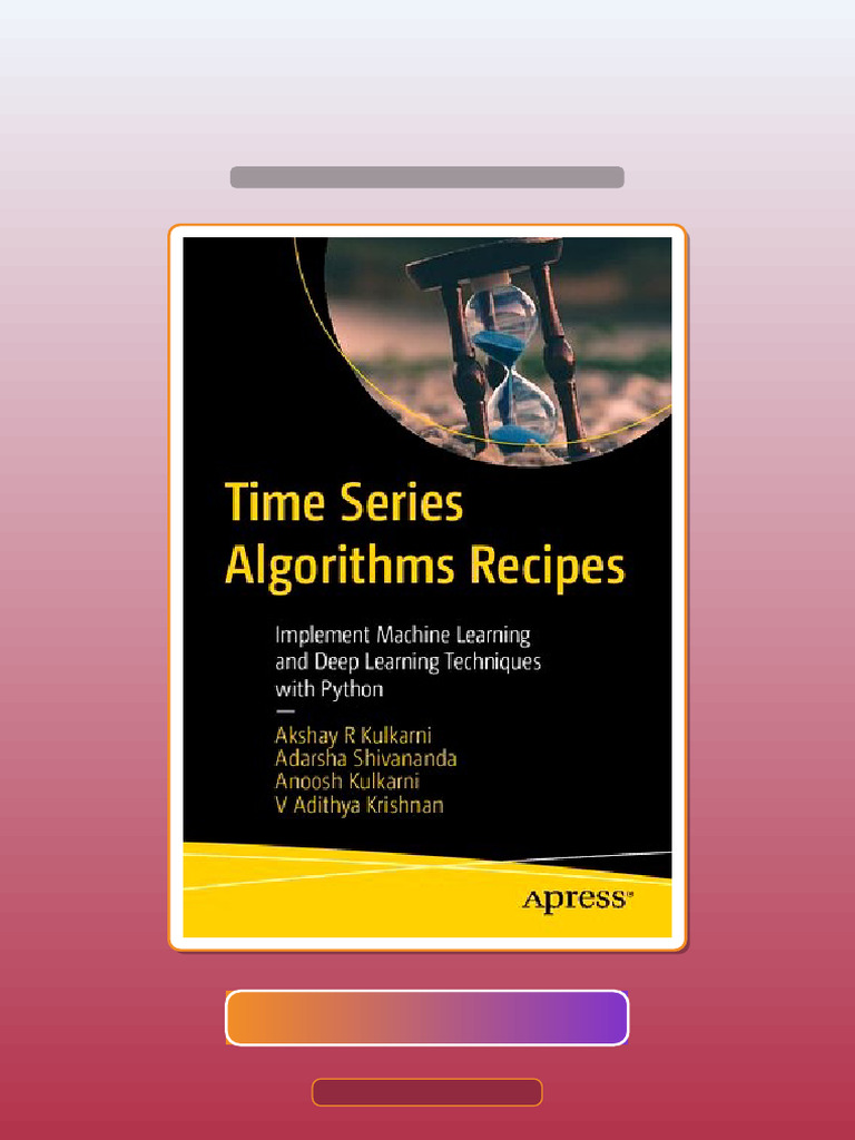 Complete Time Seris Algoriths Recipes Implement Machine Learning and ...