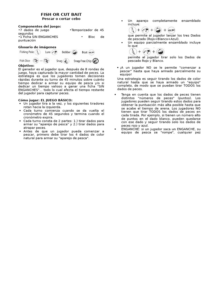 Fish or Cut Bait | PDF