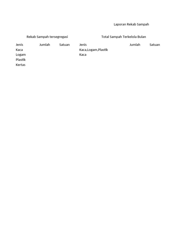Template Export Landing Page | PDF